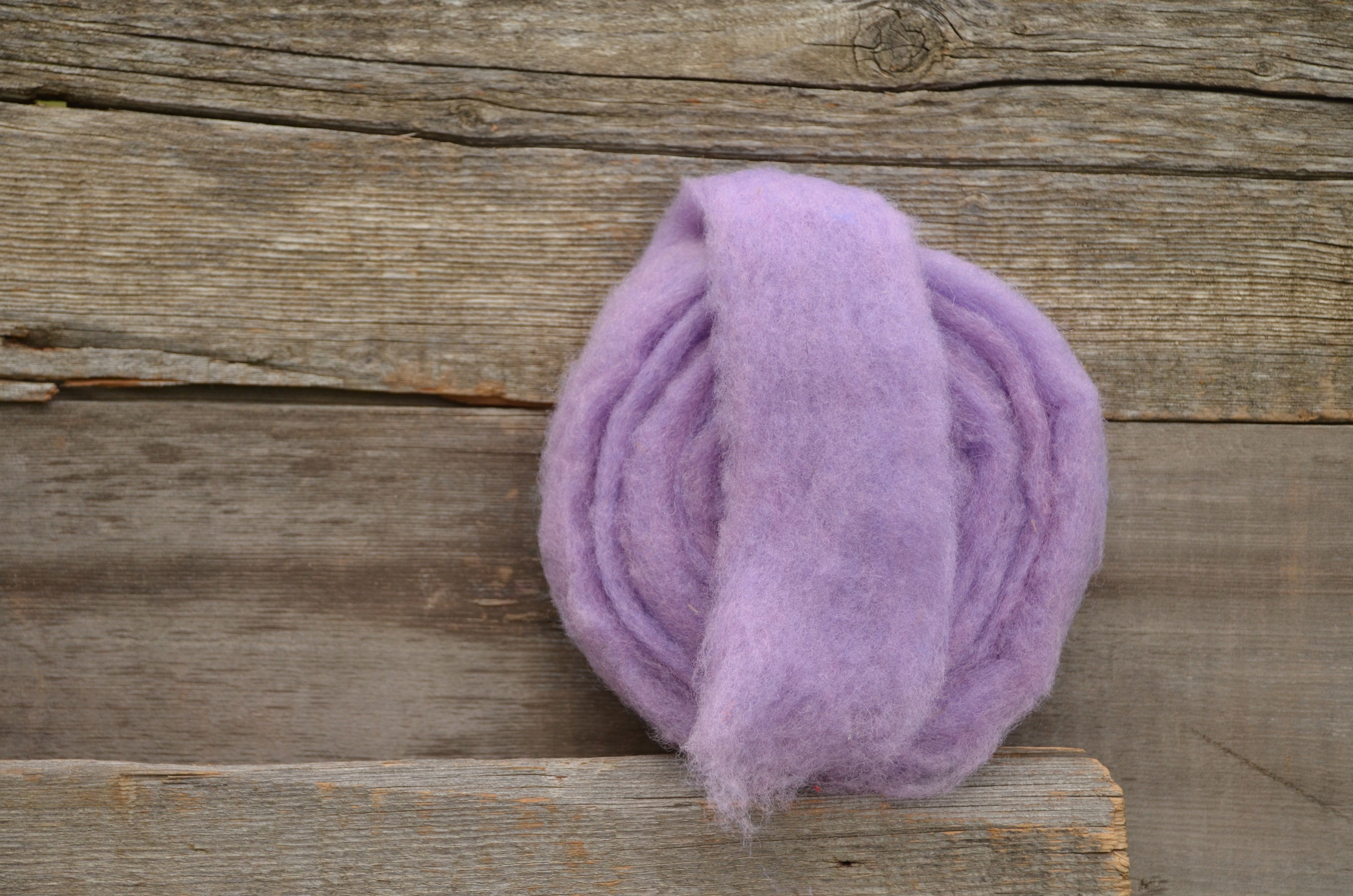 Wool Fibre Light Purple – The General Bean